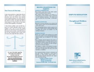 Conflict / Dispute Resolution - Exceptional Children's Assistance ...