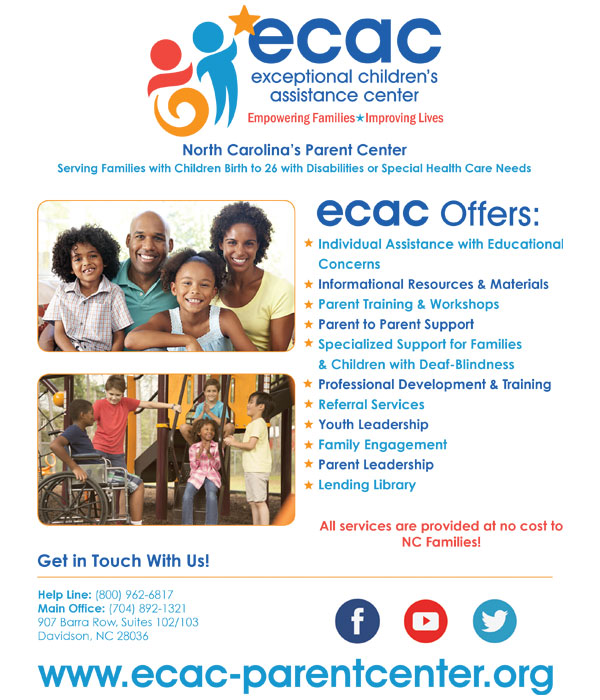 ECAC Fact Sheet - Exceptional Children's Assistance Center (ECAC)